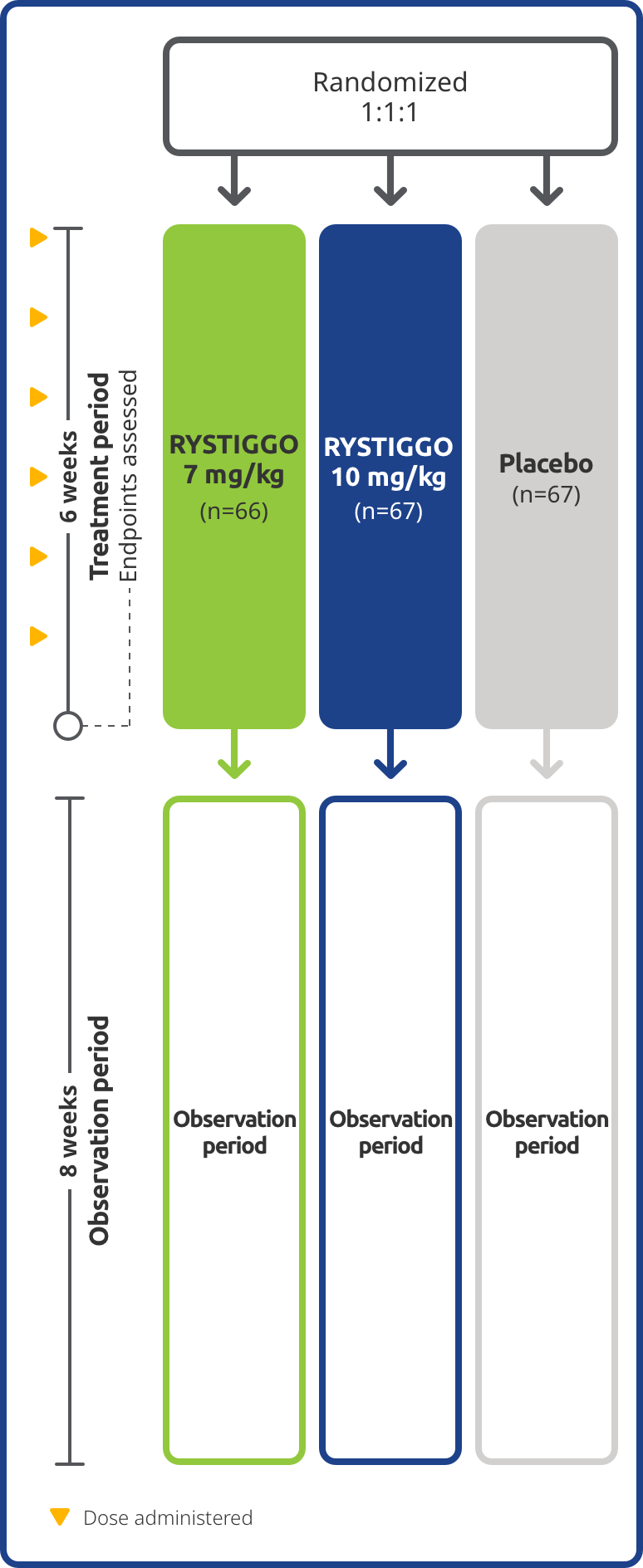 MycarinG Clinical Trial Design For RYSTIGGO® (rozanolixizumab-noli)